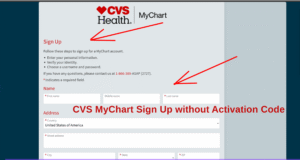 Create An Account - CVS MyChart